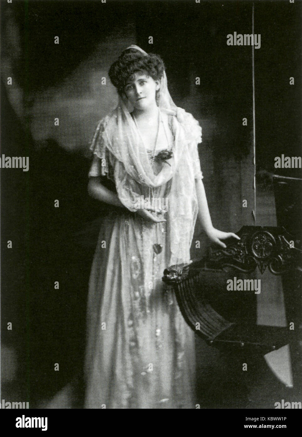 Daisy, Countess of Warwick by H. Walter Barnett Stock Photo - Alamy