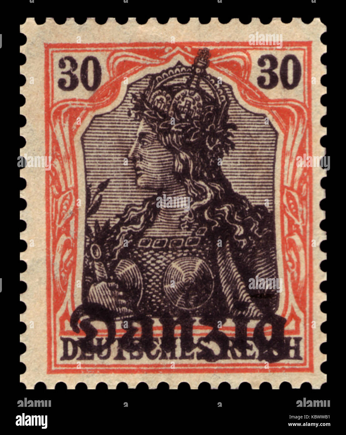 Vintage danzig map hi-res stock photography and images - Alamy