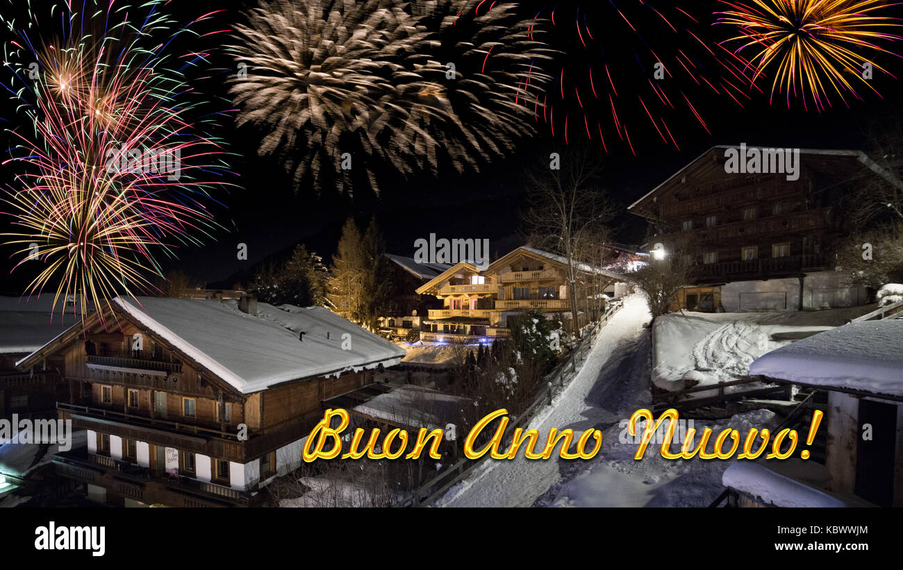 Buon anno hi-res stock photography and images - Alamy