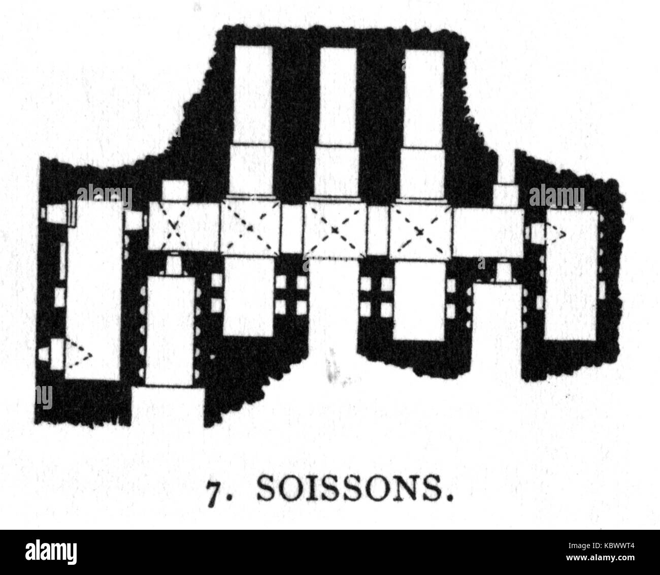 Soissons map hi-res stock photography and images - Alamy