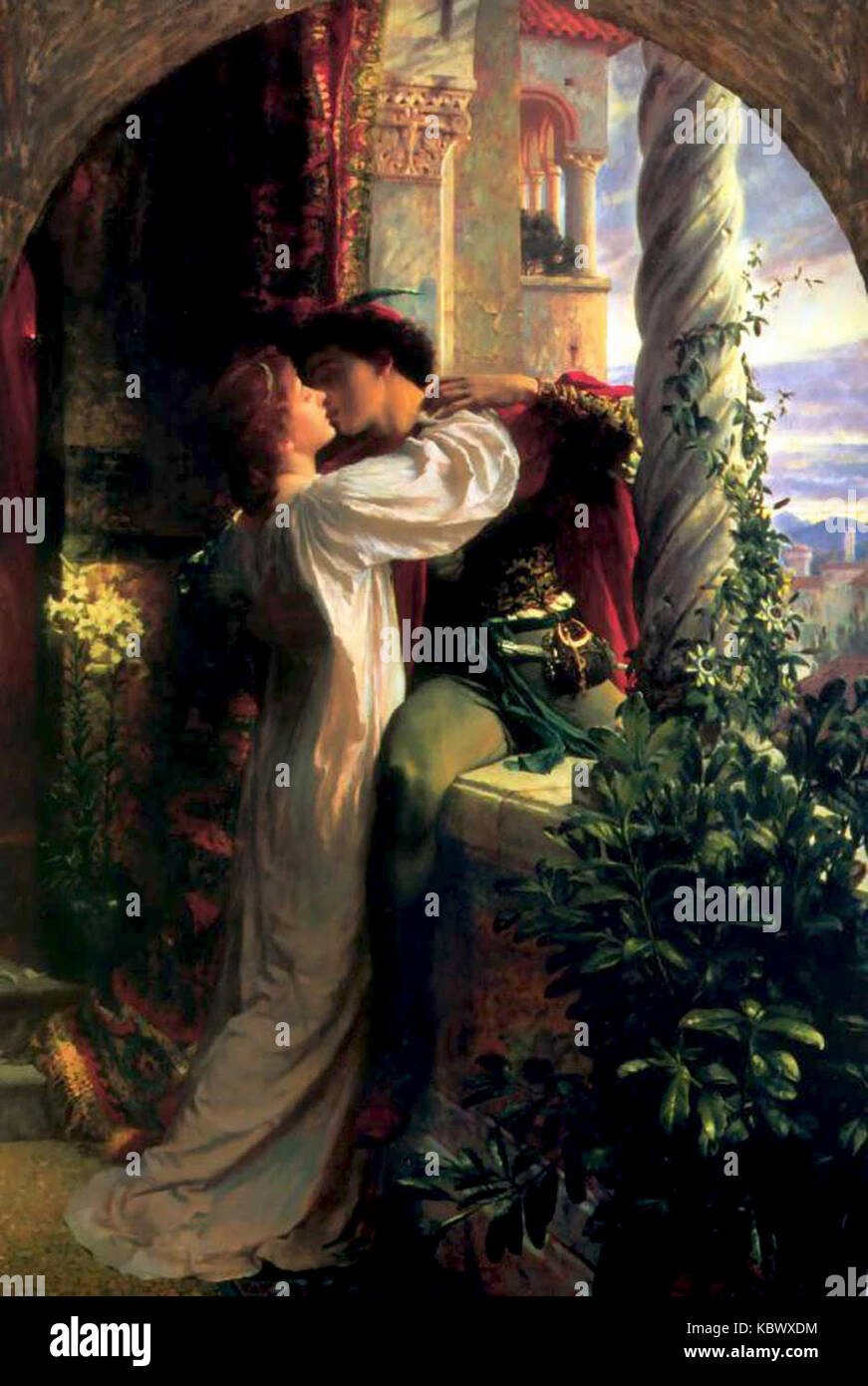 Romeo and juliet painting hi-res stock photography and images - Alamy