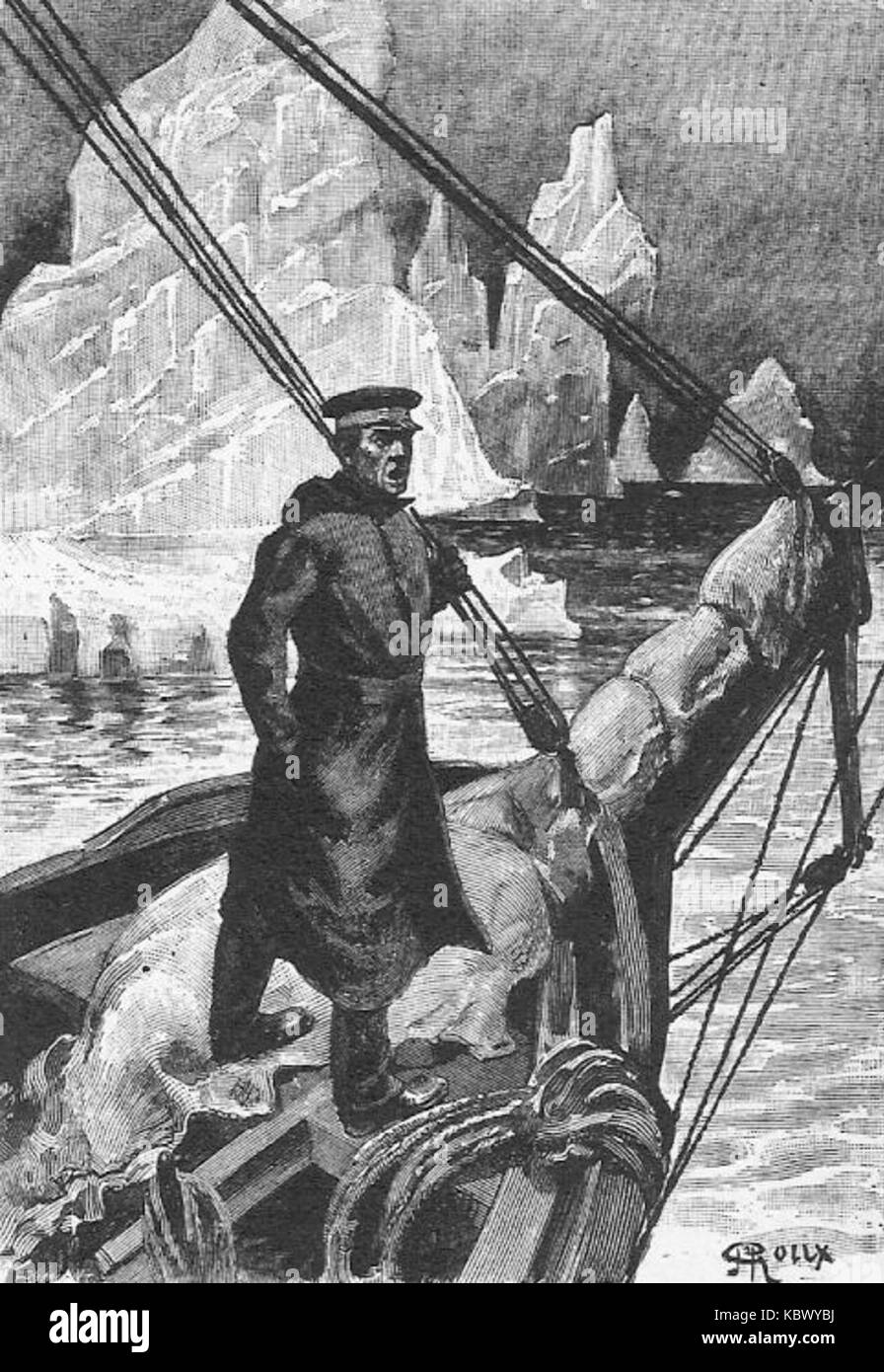 'The Sphinx of the Ice Fields' by George Roux 48 Stock Photo - Alamy