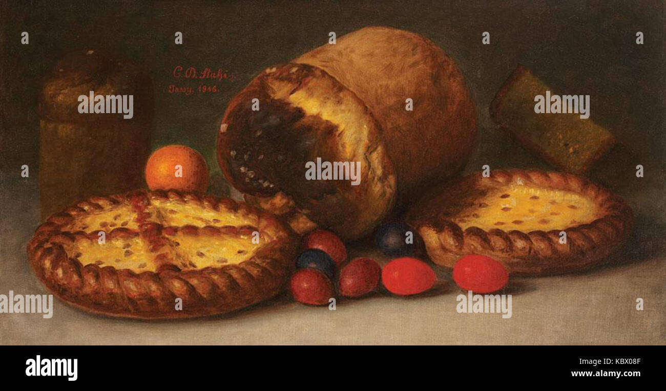 Constantin Daniel Stahi Masa pascala Stock Photo - Alamy