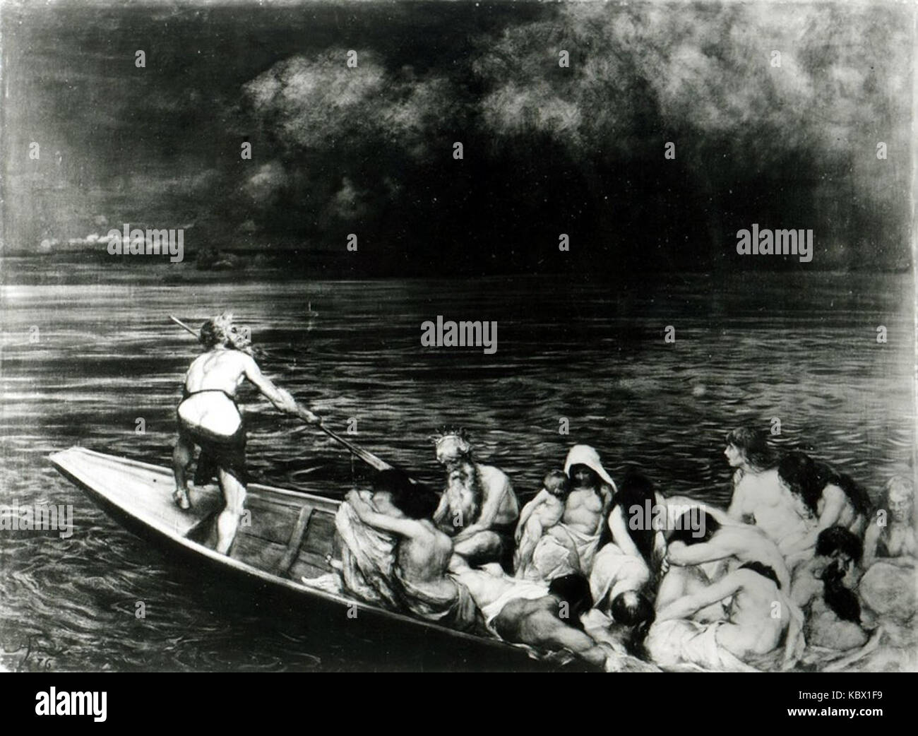 Charon the ferryman hi-res stock photography and images - Alamy