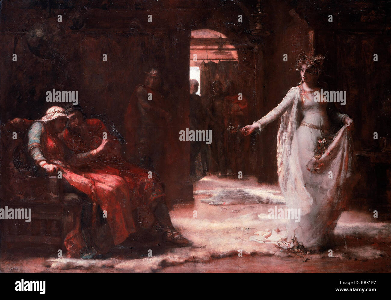 Literary interpretation in watercolor hi-res stock photography and ...