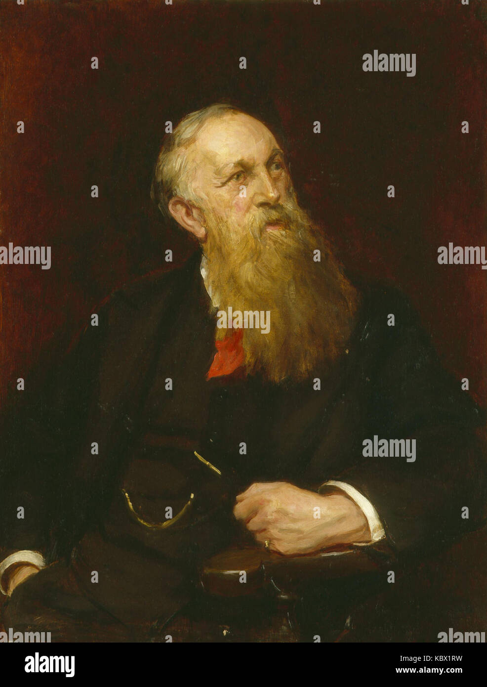 Henry Mayers Hyndman by Sydney Prior Hall Stock Photo - Alamy