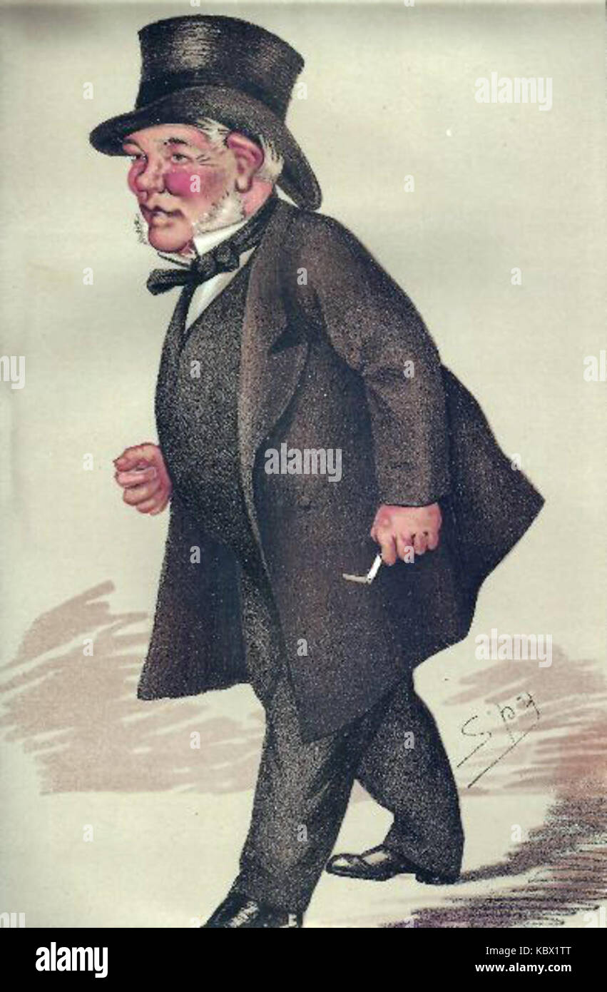 Isaac Butt Vanity Fair 3 May 1873 Stock Photo - Alamy