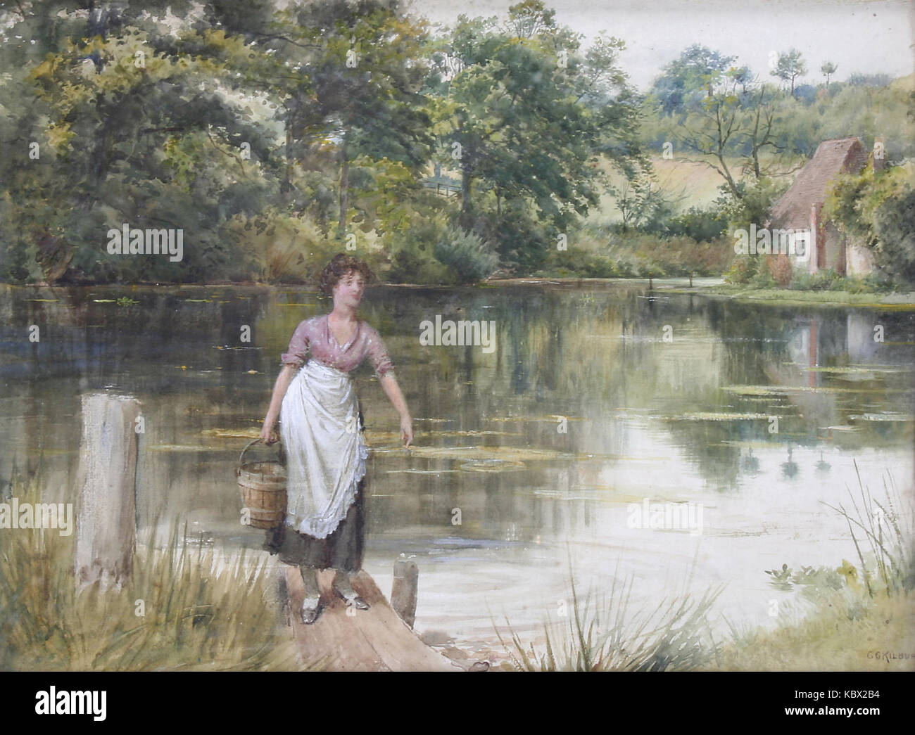 George goodwin kilburne hi-res stock photography and images - Alamy