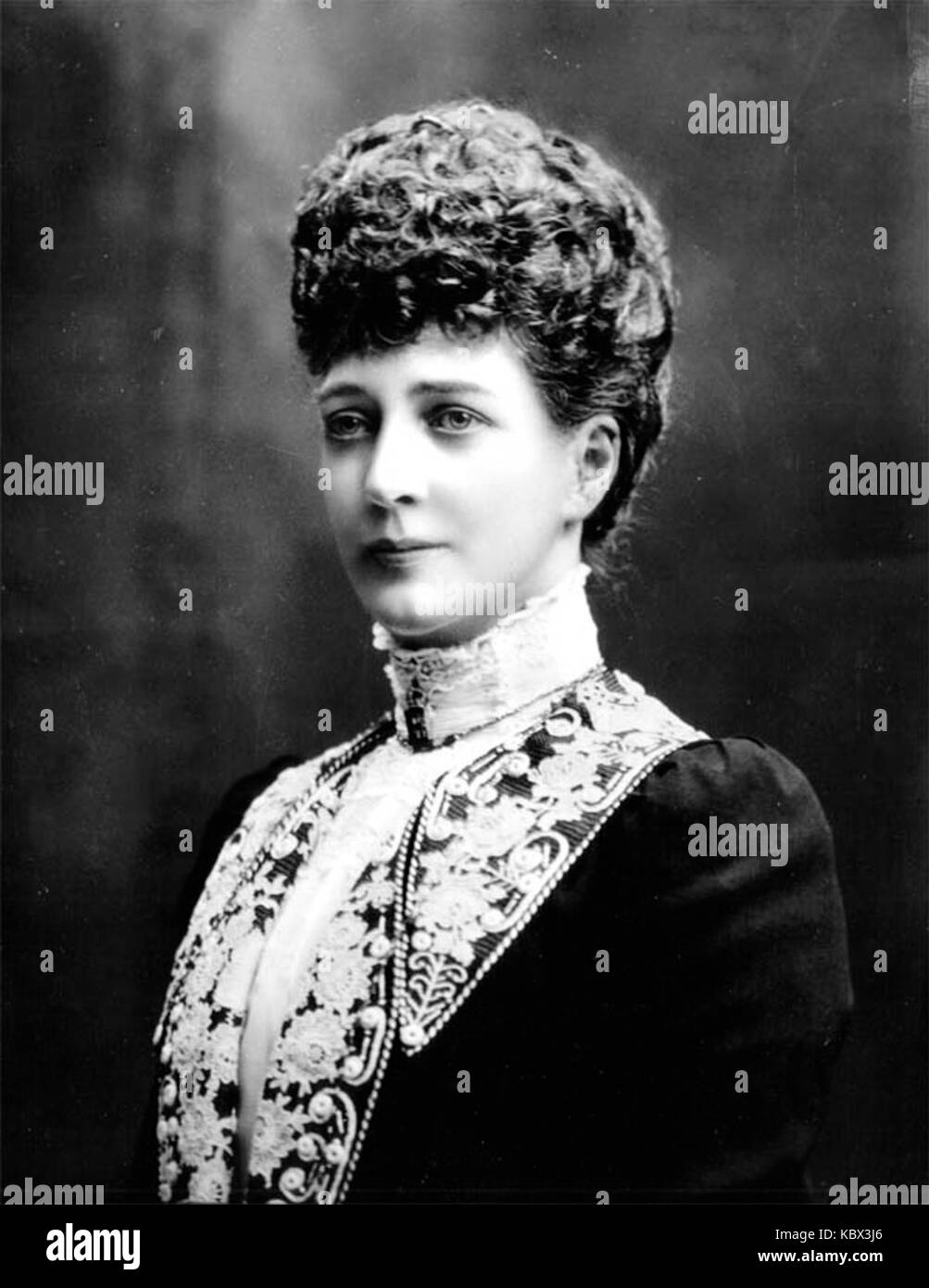 Queen Alexandra in 1902 Stock Photo - Alamy