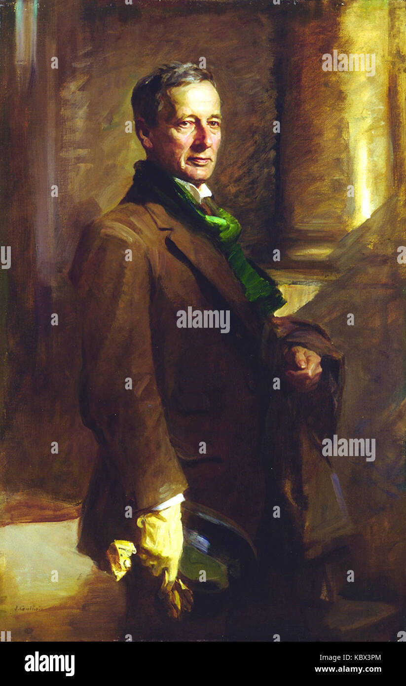 James Guthrie Frederick C Gardiner 1920 Stock Photo - Alamy