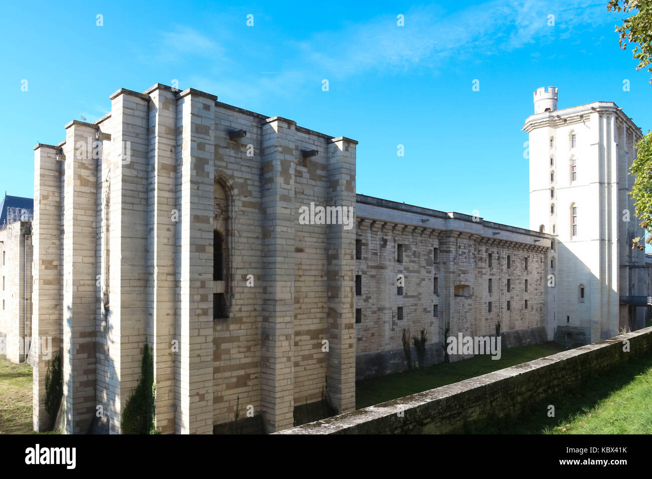 The Vincennes is historical castle located at the east of Paris, France ...