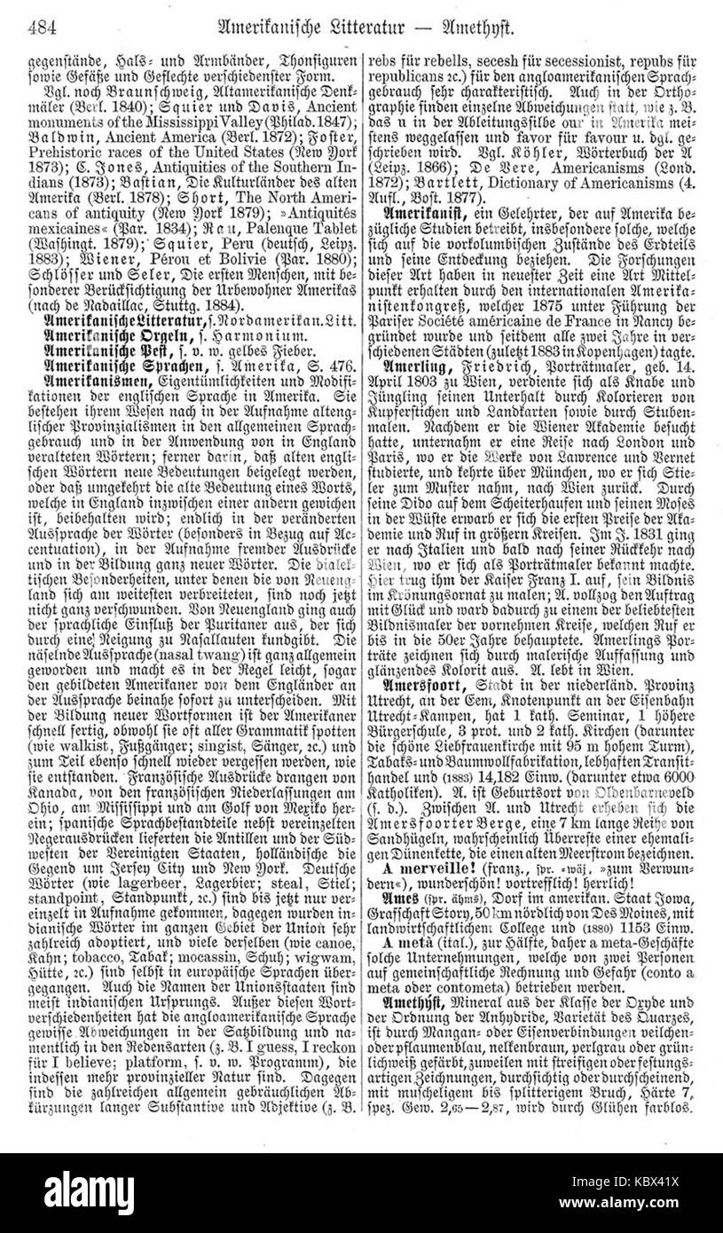 This is an image from the *Meyers Lexikon*, a comprehensive German ...