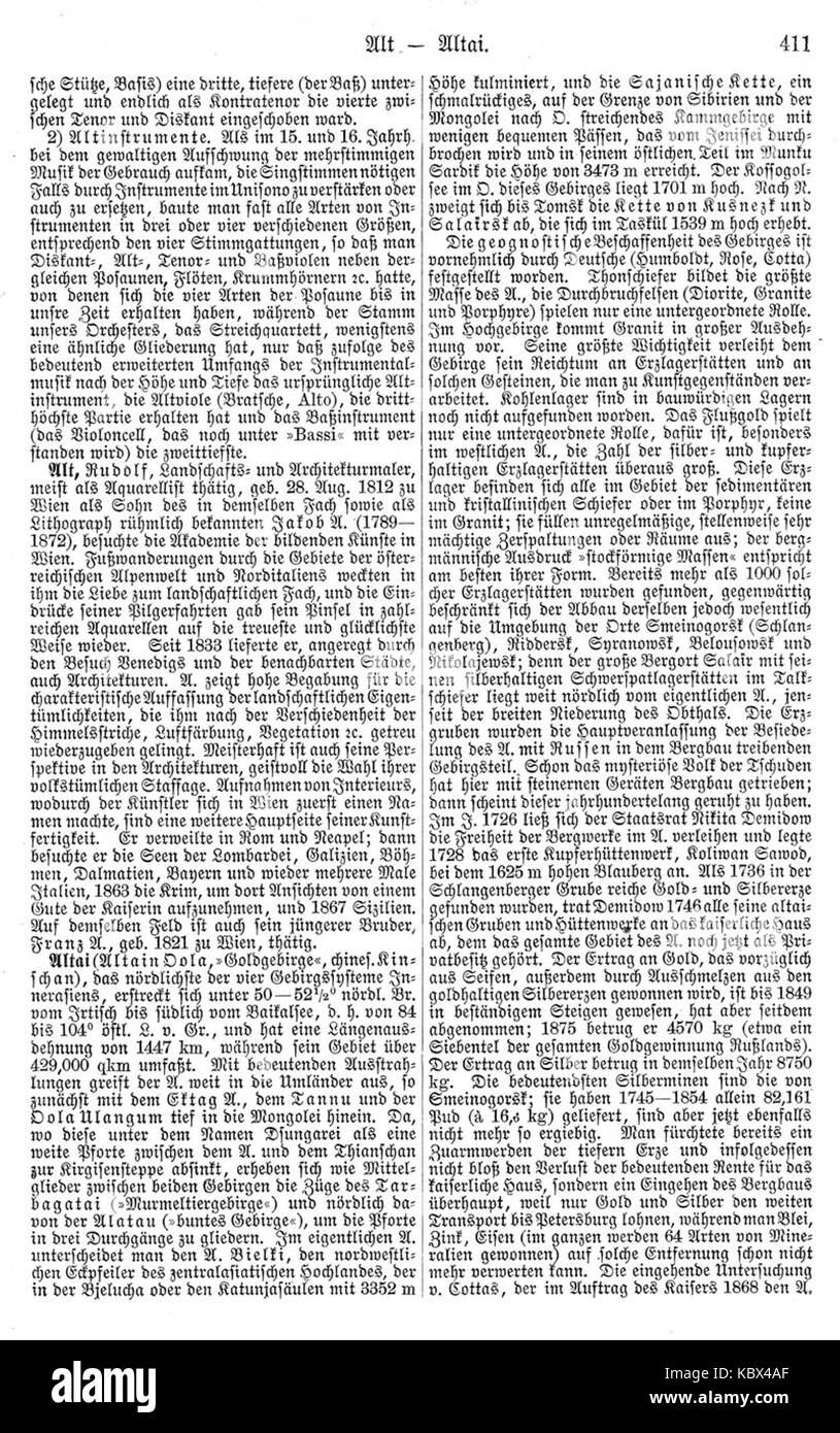 An entry from Meyers Lexikon, providing detailed knowledge on a ...