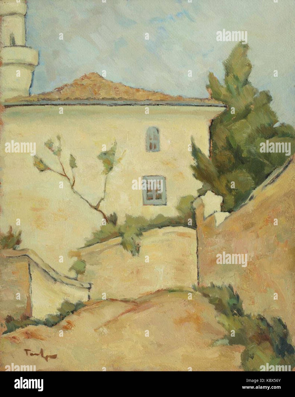 Nicolae Tonitza Geamie la Balcic Stock Photo - Alamy