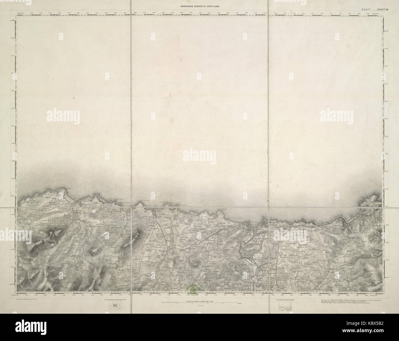 Os map scotland hi-res stock photography and images - Alamy