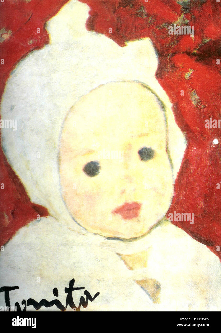 Nicolae Tonitza Portret de copil Stock Photo - Alamy