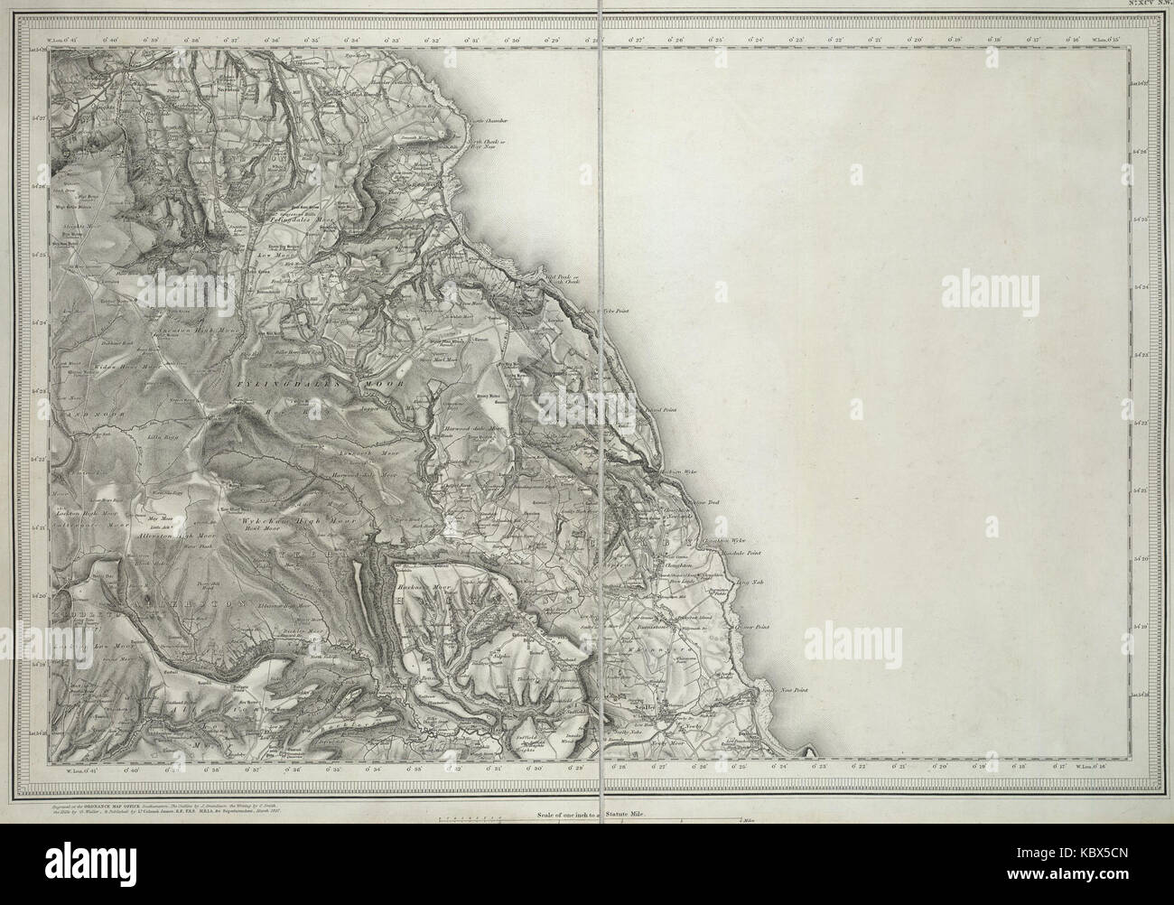 Map of old united kingdom hi-res stock photography and images - Alamy