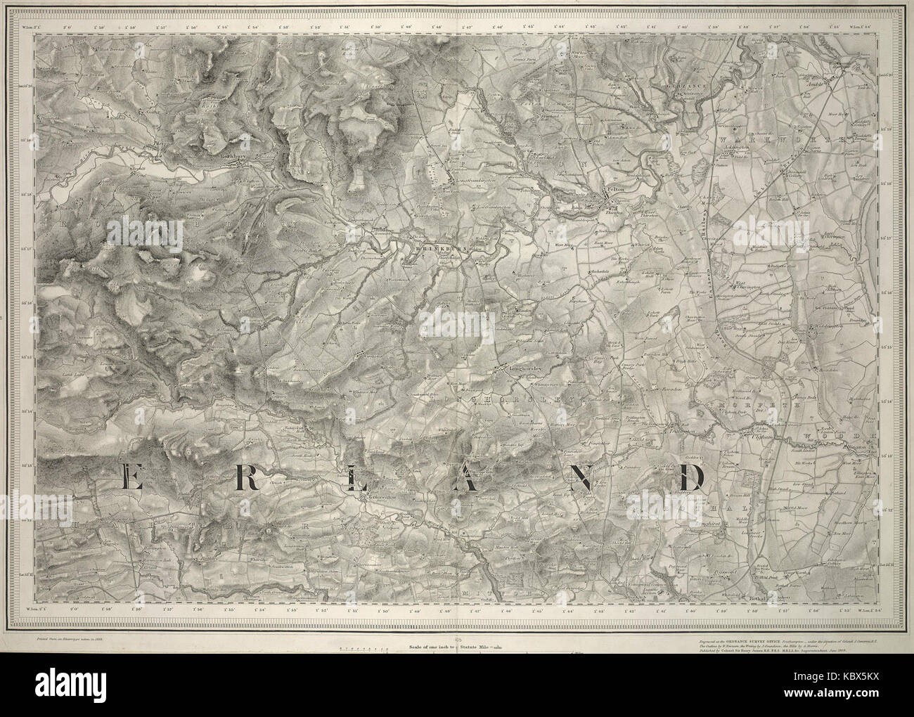 This map, identified as OS old series 1 63360 109sw, is part of the ...
