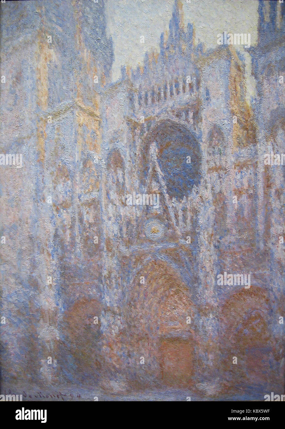 Claude monet rouen cathedral hi-res stock photography and images - Alamy