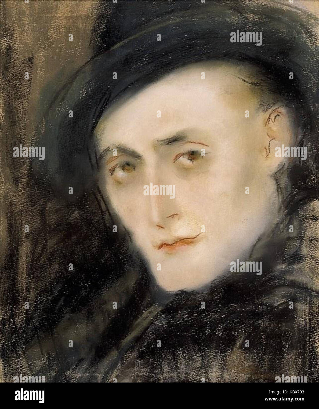 Rippl Man with Hat Stock Photo - Alamy