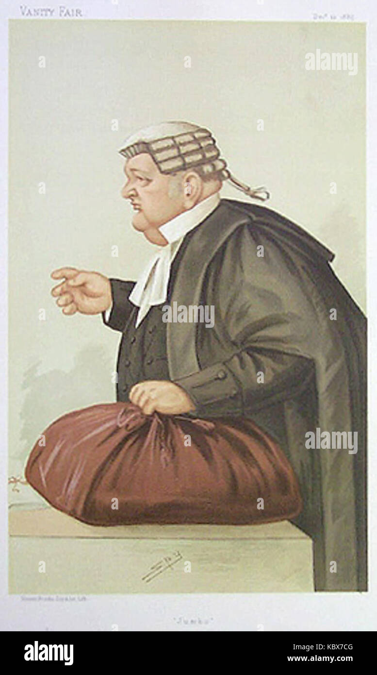 Samuel Pope Vanity Fair 12 December 1885 Stock Photo - Alamy