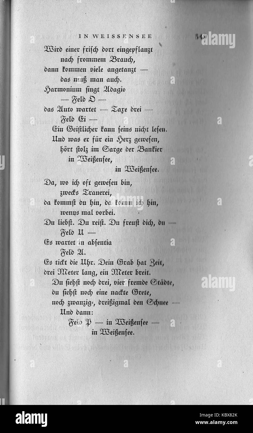 A historical image of Tucholsky's 'Mit 5 PS 349,' an artwork reflecting ...