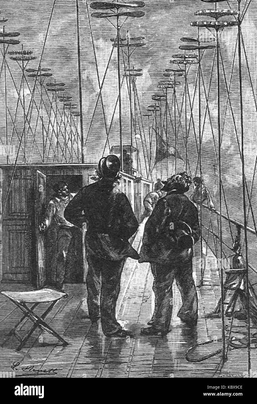 'Master of the World' by George Roux 32 Stock Photo - Alamy