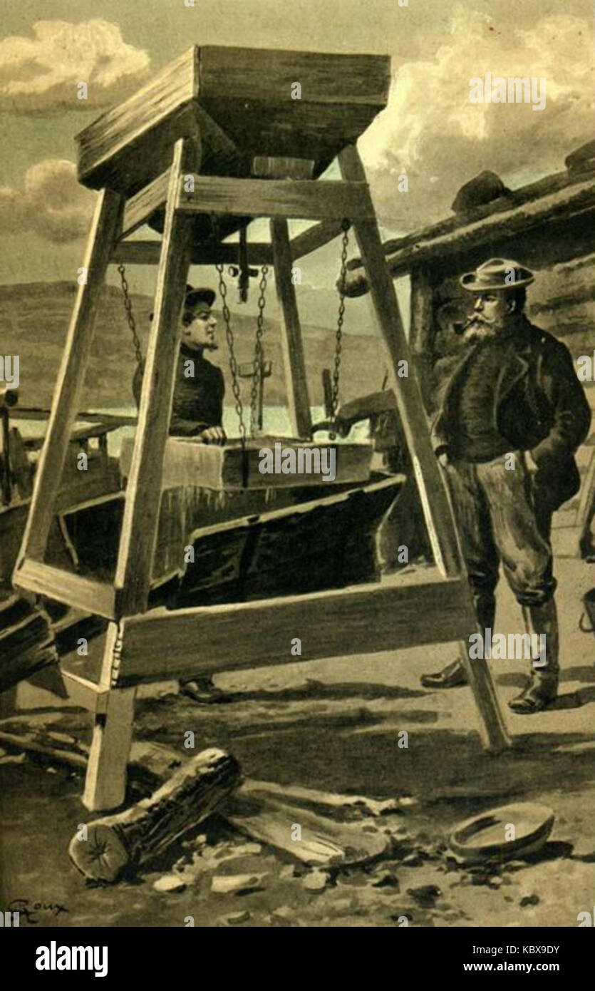 'The Golden Volcano' by George Roux 34 Stock Photo - Alamy