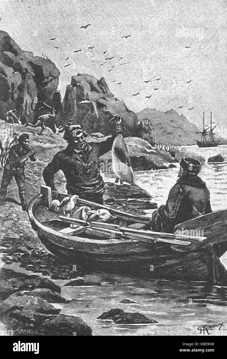 'The Sphinx of the Ice Fields' by George Roux 25 Stock Photo - Alamy