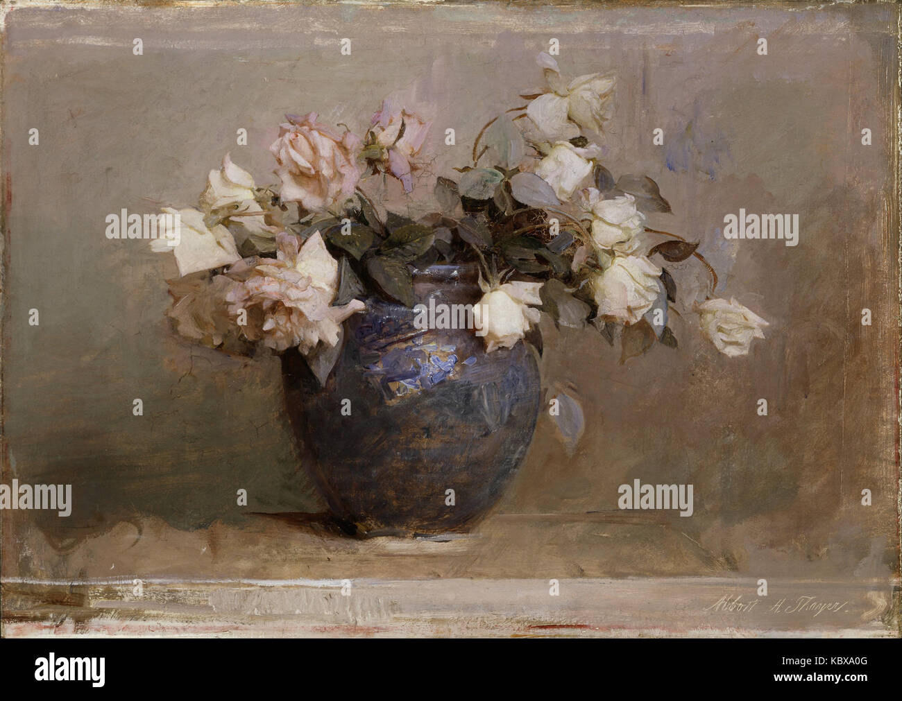 Abbott Handerson Thayer Roses Stock Photo - Alamy