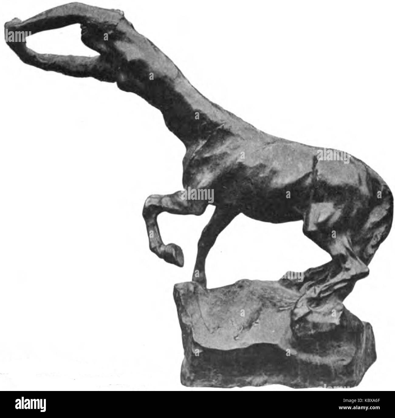 Auguste Rodin Centauresse Gsell 213 Stock Photo - Alamy
