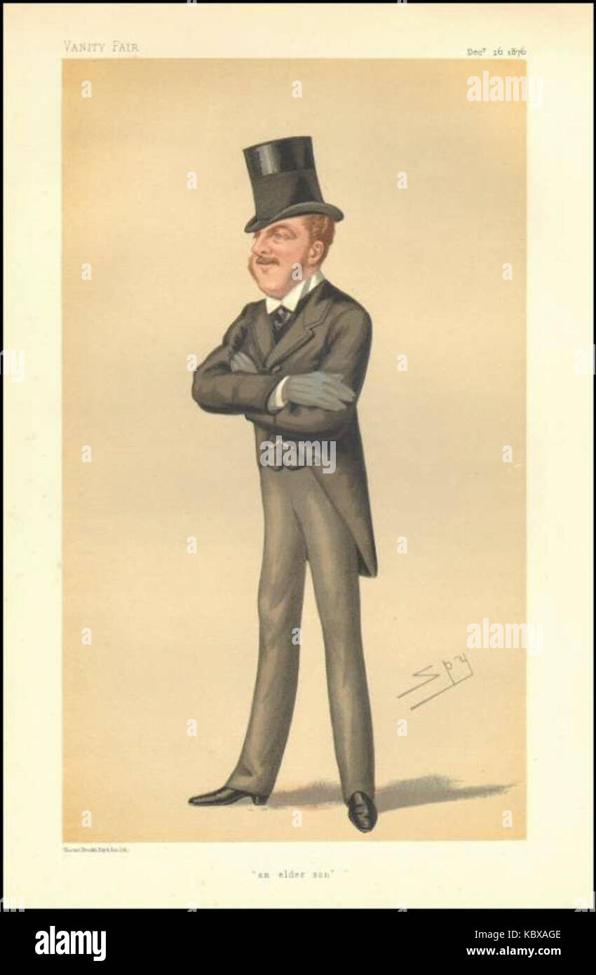 Alexander William George Duff, Vanity Fair, 1876 12 16 Stock Photo - Alamy