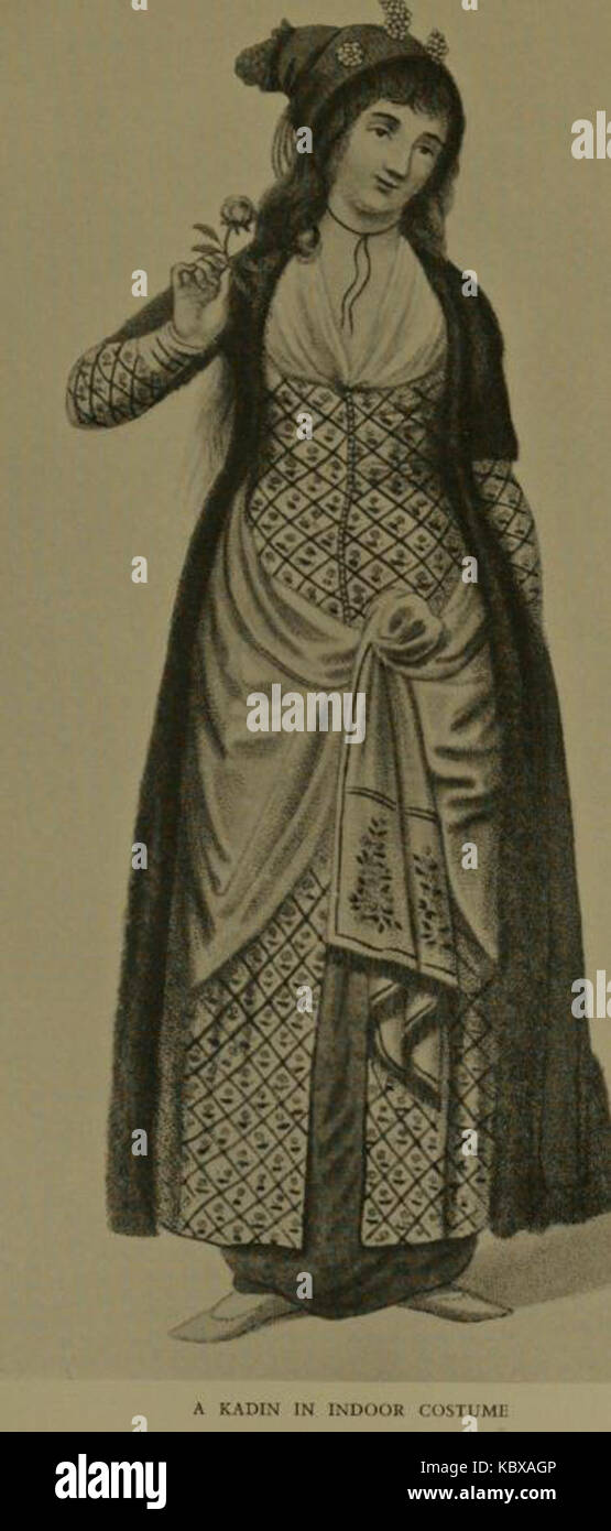 A Kadin in INdoor Costume Stock Photo - Alamy