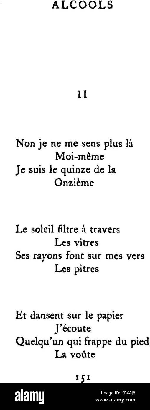 Guillaume apollinaire hi-res stock photography and images - Alamy