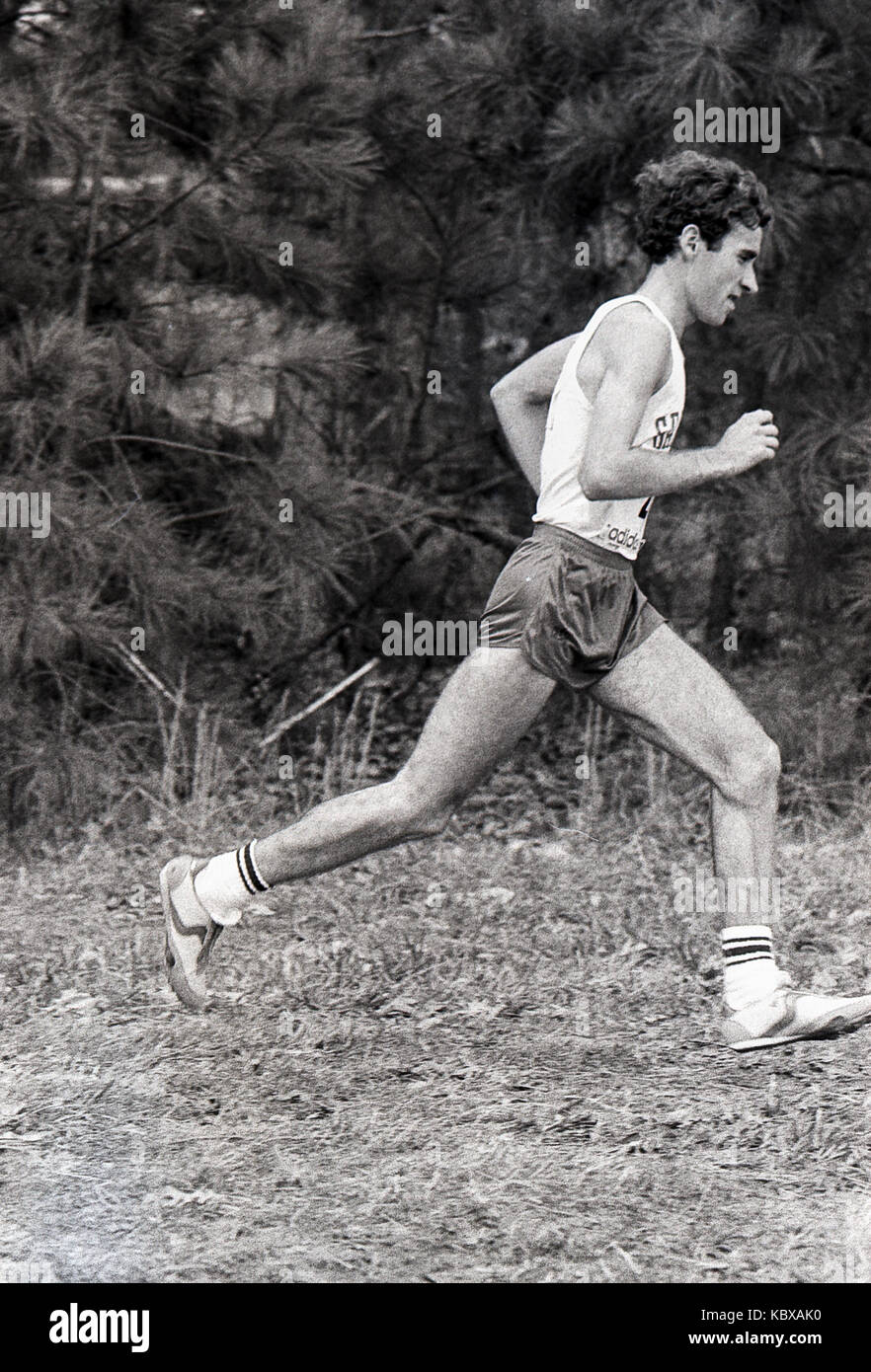 Bob Hodge competing in the 1979 AAU Cross Country Championships Stock ...
