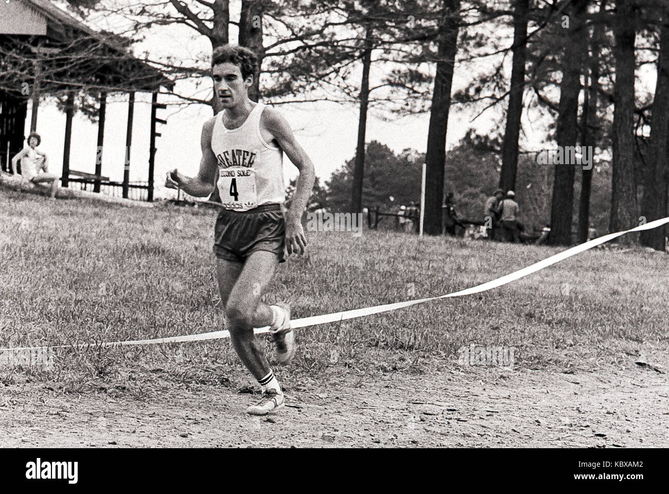 Bob Hodge competing in the 1979 AAU Cross Country Championships Stock ...