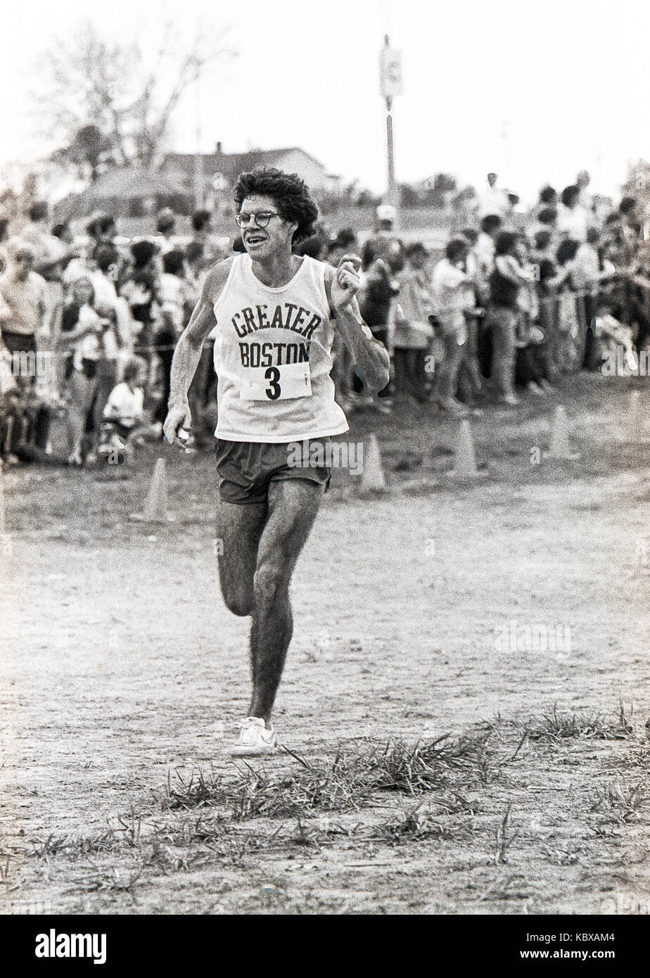 Dan Dillon competing in the 1979 AAU Cross Country Championships Stock ...