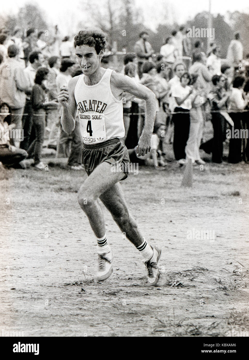 Bob Hodge competing in the 1979 AAU Cross Country Championships Stock ...