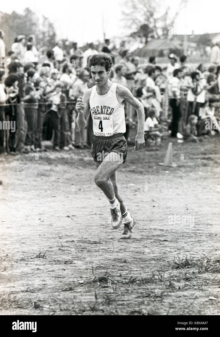 Bob Hodge competing in the 1979 AAU Cross Country Championships Stock ...