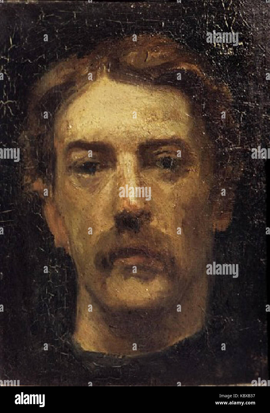 Ferenczy Self portrait 1906 Stock Photo - Alamy