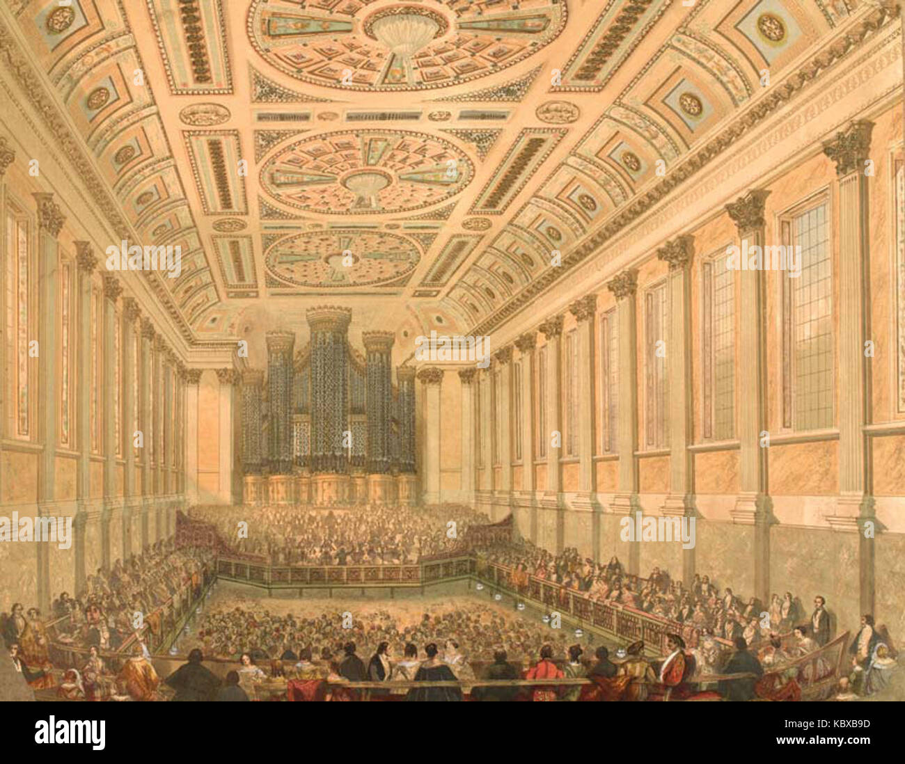 Birmingham Town Hall Interior High Resolution Stock Photography and ...