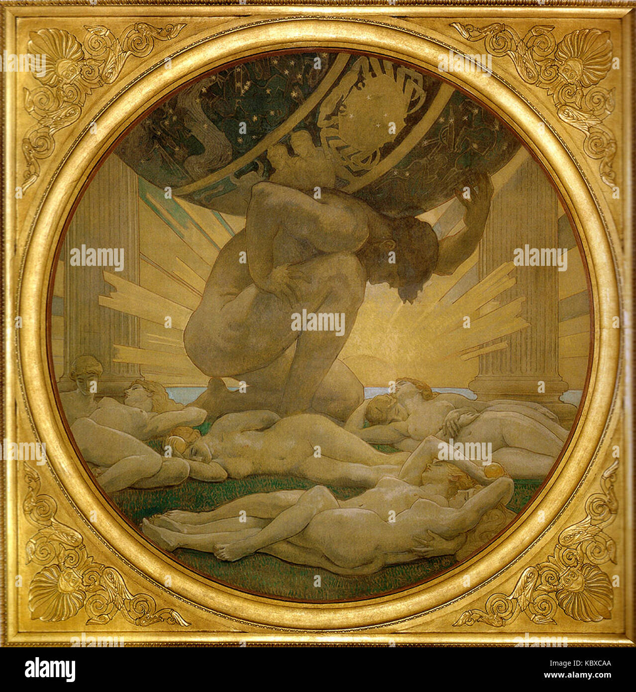 John Singer Sargent's 1925 work 'Atlas and the Hesperides' depicts ...
