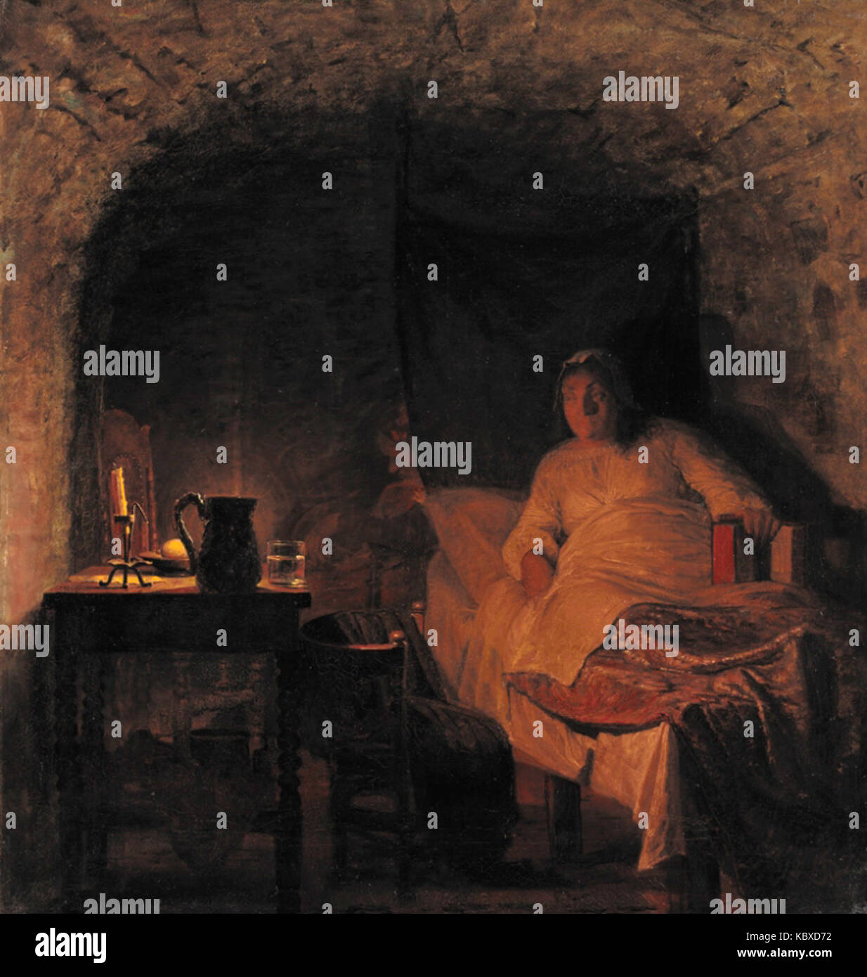 This painting by Kristian Zahrtmann depicts Leonora Christina, a ...