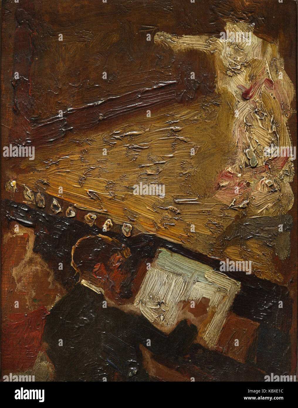 Carlos Baca Flor Paris Nocturne. The Singer Stock Photo - Alamy