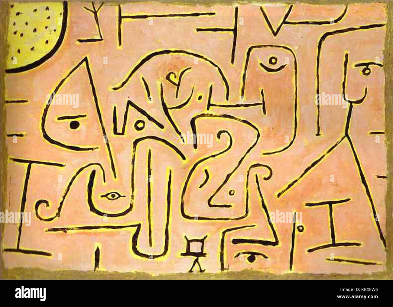 Painting contemplating old hi-res stock photography and images - Alamy