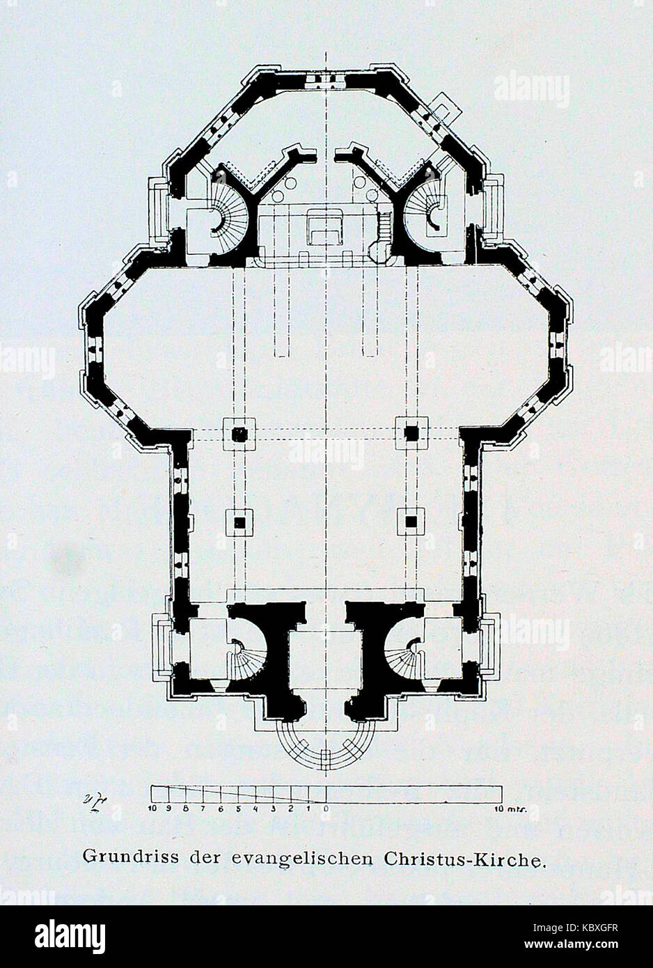 This image showcases notable buildings in Freiburg, Germany ...