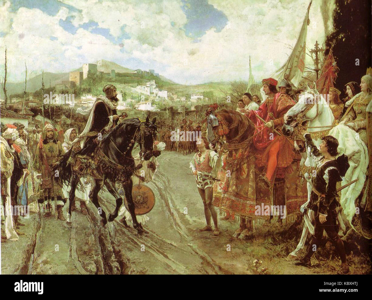 Granada 1492 Detail Stock Photo - Alamy