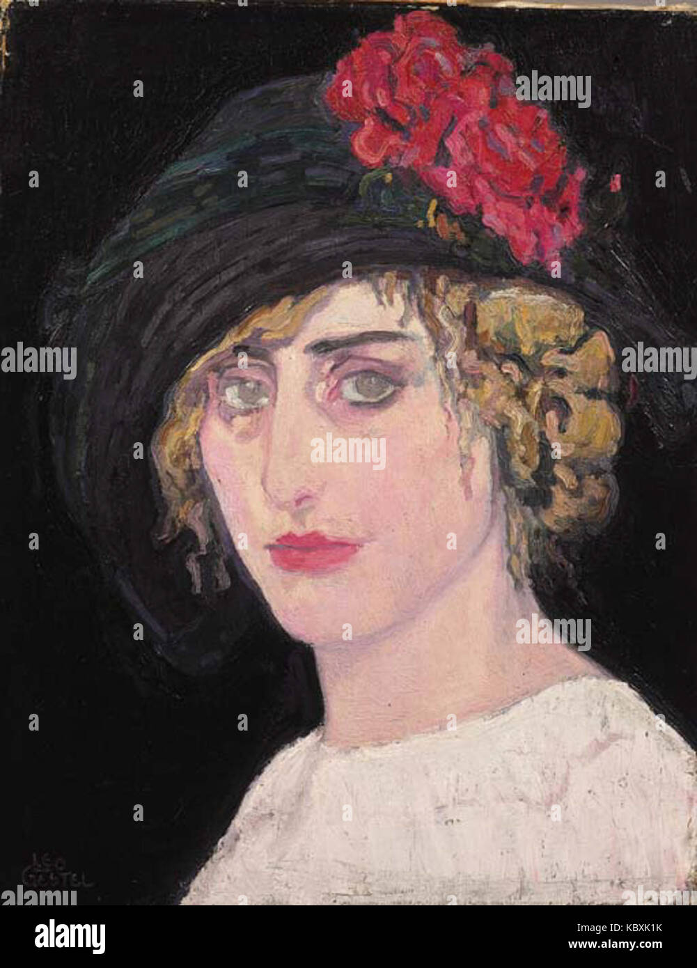 Leo Gestel Portrait of a woman 1911 Stock Photo - Alamy