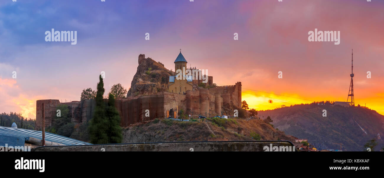 Tbilisi sunset hi-res stock photography and images - Alamy