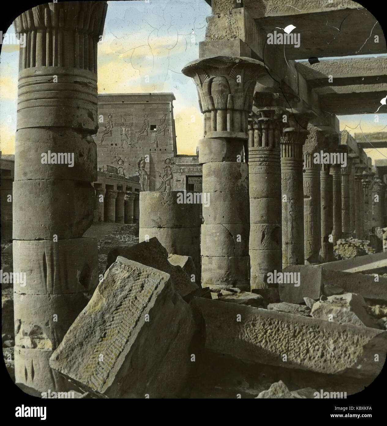 S10.08 Philae, image 9652 Stock Photo - Alamy